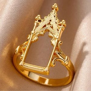 Jewelry | Gold Frame Ring | Poshmark